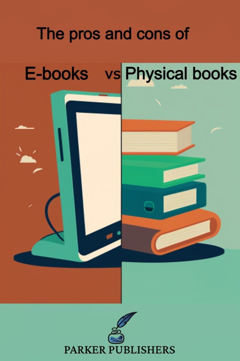 The Pros And Cons Of E-Book vs Physical Books – Paper Parker